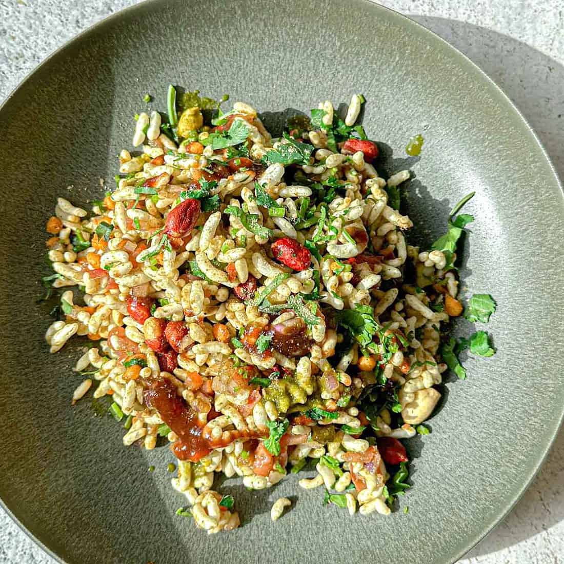Bhel Puri (Puffed Rice Chaat)