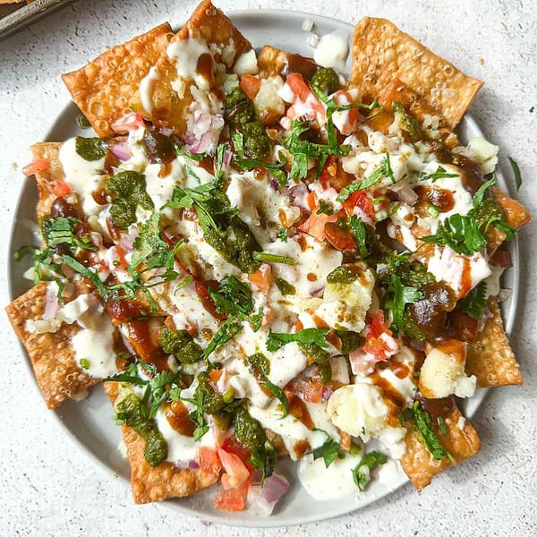 Crunchy Papdi for Chaat (Ajwain Seed Crackers)